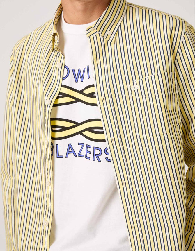 Paddington Bear Striped Cotton Rugby Green – Rowing Blazers