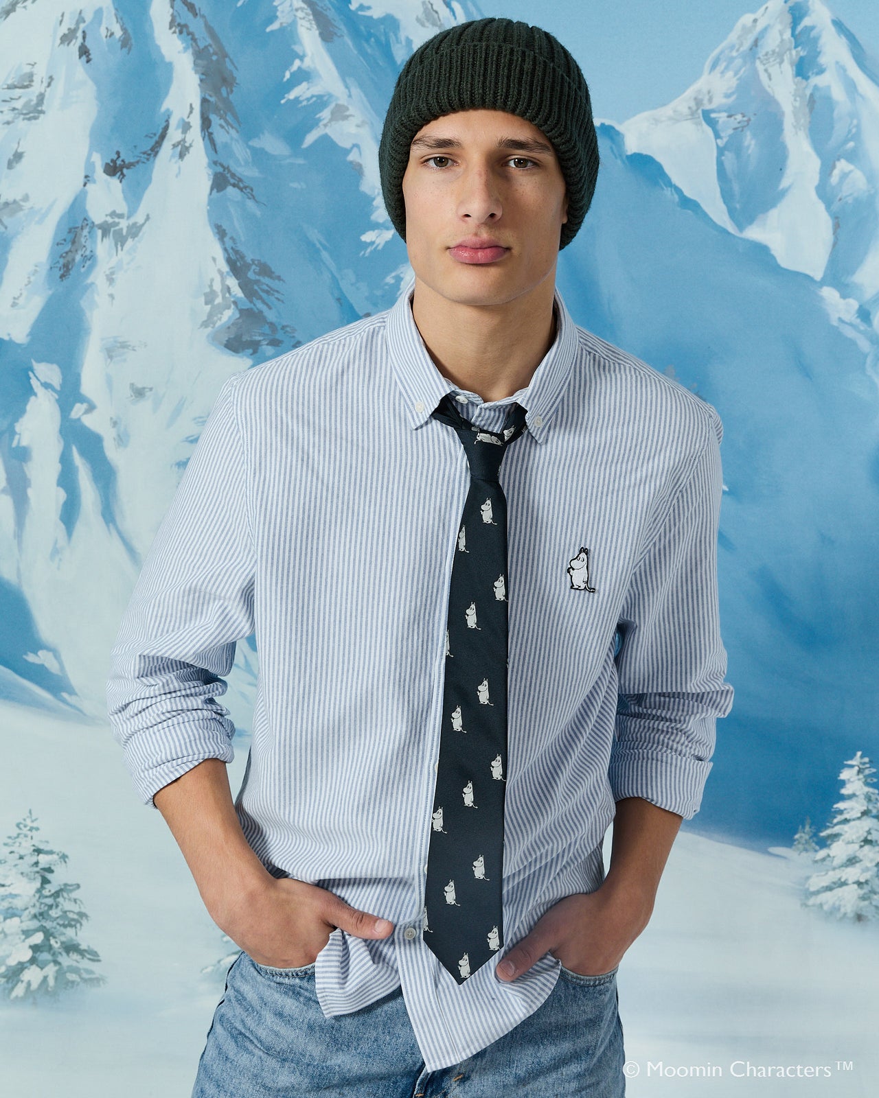 Men’s Moomin Tie Navy – Rowing Blazers