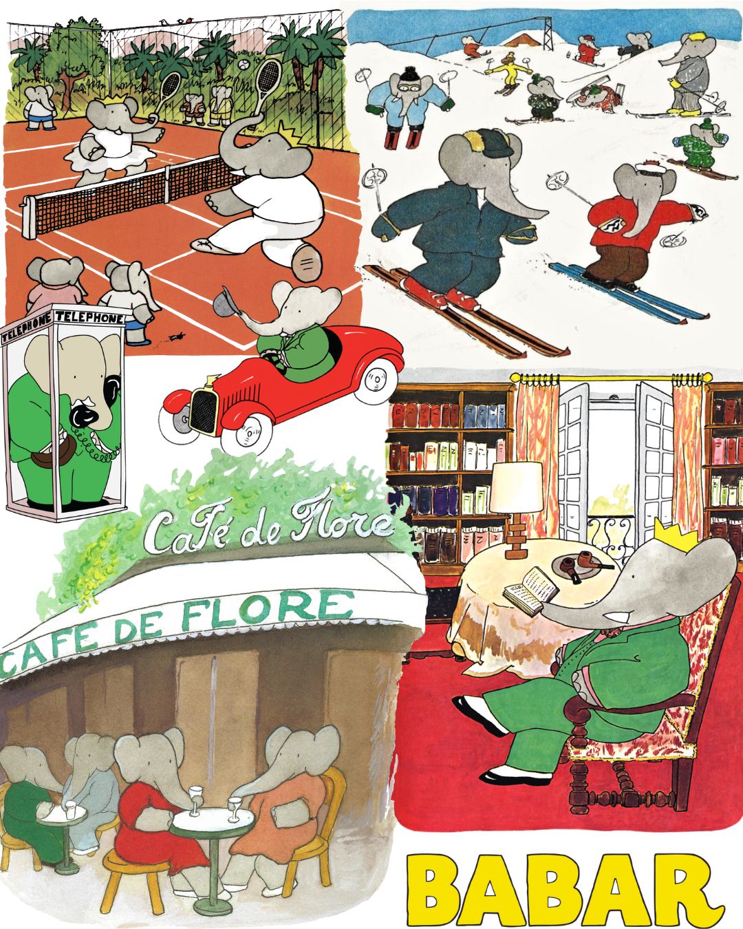 Men's Babar Cashmere Sweater Blue – Rowing Blazers