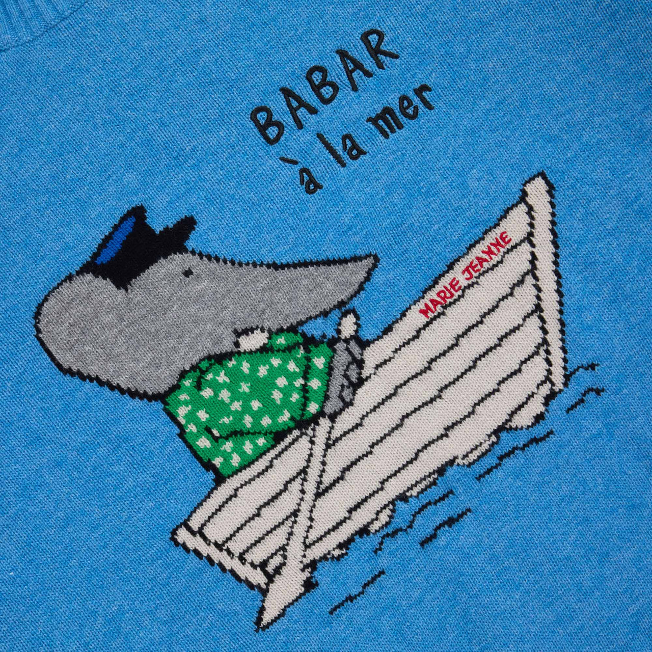 Men's Babar Cashmere Sweater Blue – Rowing Blazers