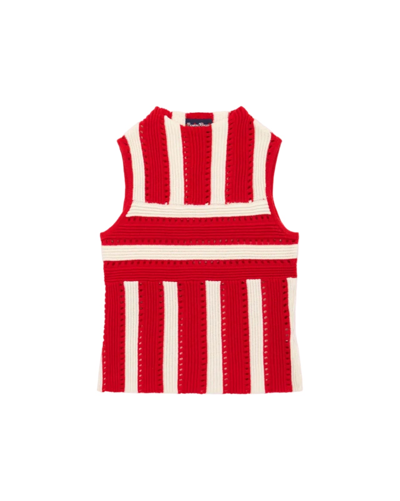 Women's Knit Stripe Tank Red – Rowing Blazers