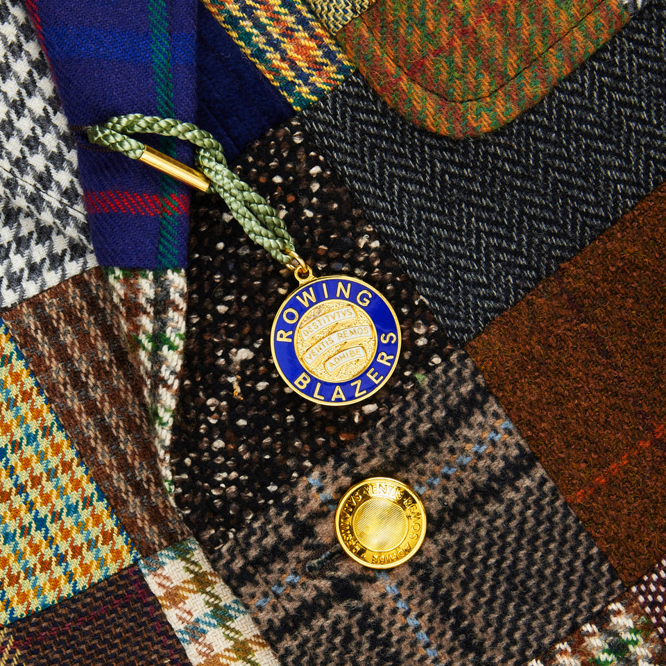 Men's Patchwork Tweed Jacket – Rowing Blazers