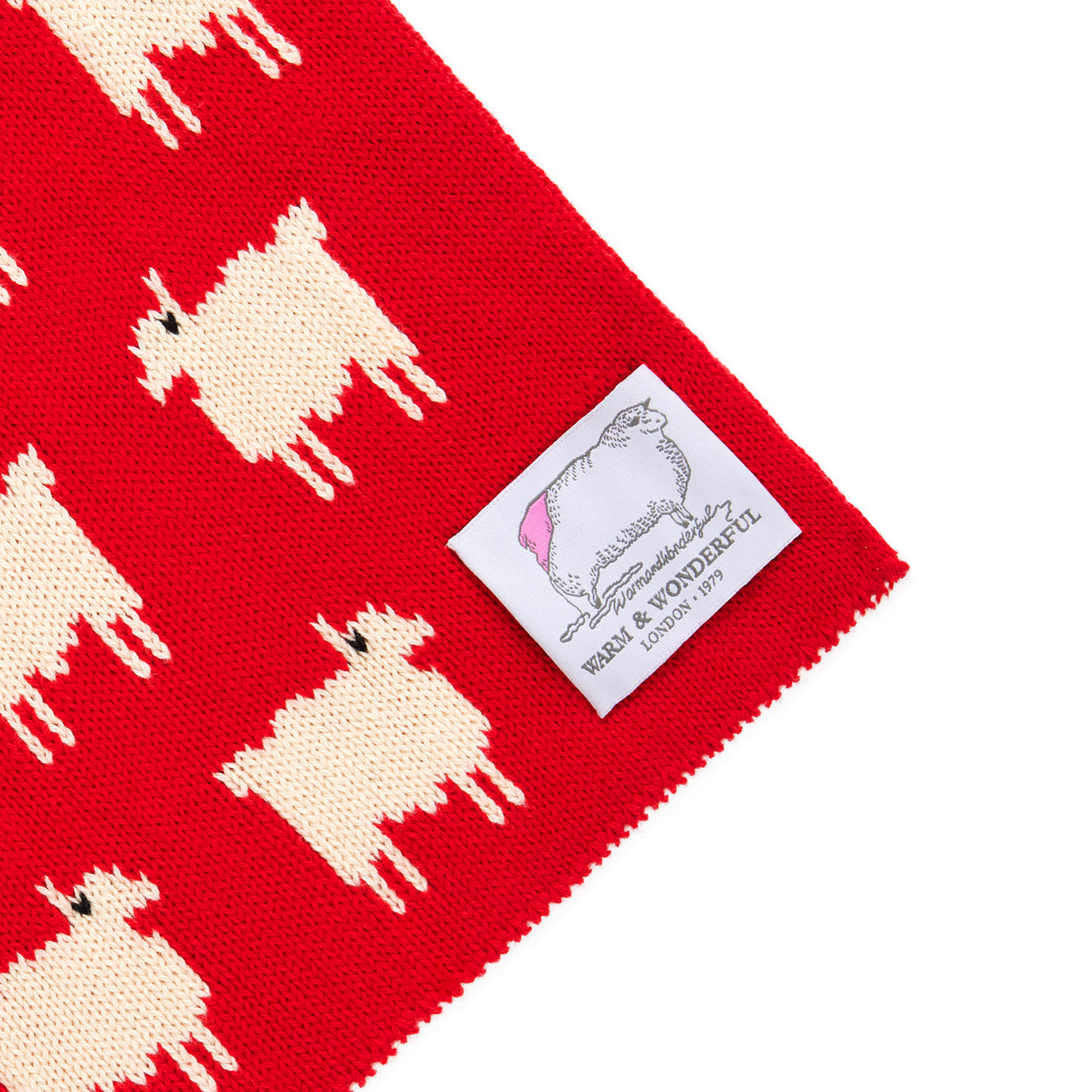 Warm & Wonderful Cotton Sheep Scarf – Rowing Blazers