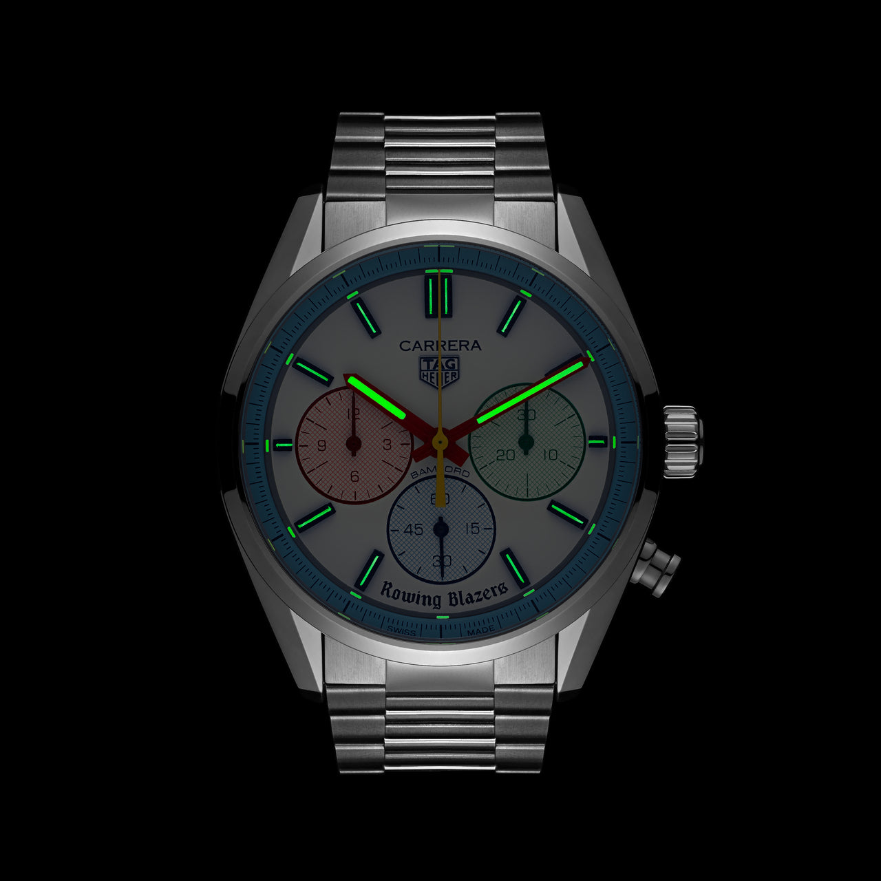 TAG Heuer Rowing Blazers x Bamford "Yacht-Timer" Carrera