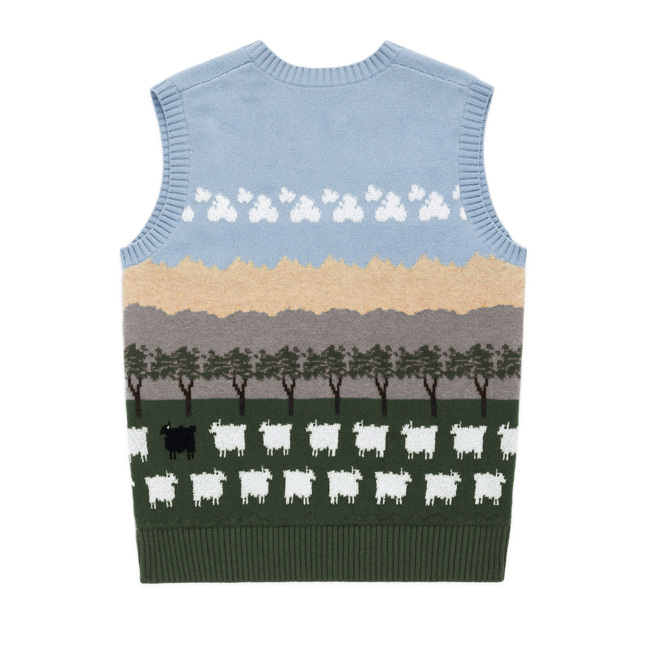 Warm & Wonderful Scenic Sheep Vest – Rowing Blazers