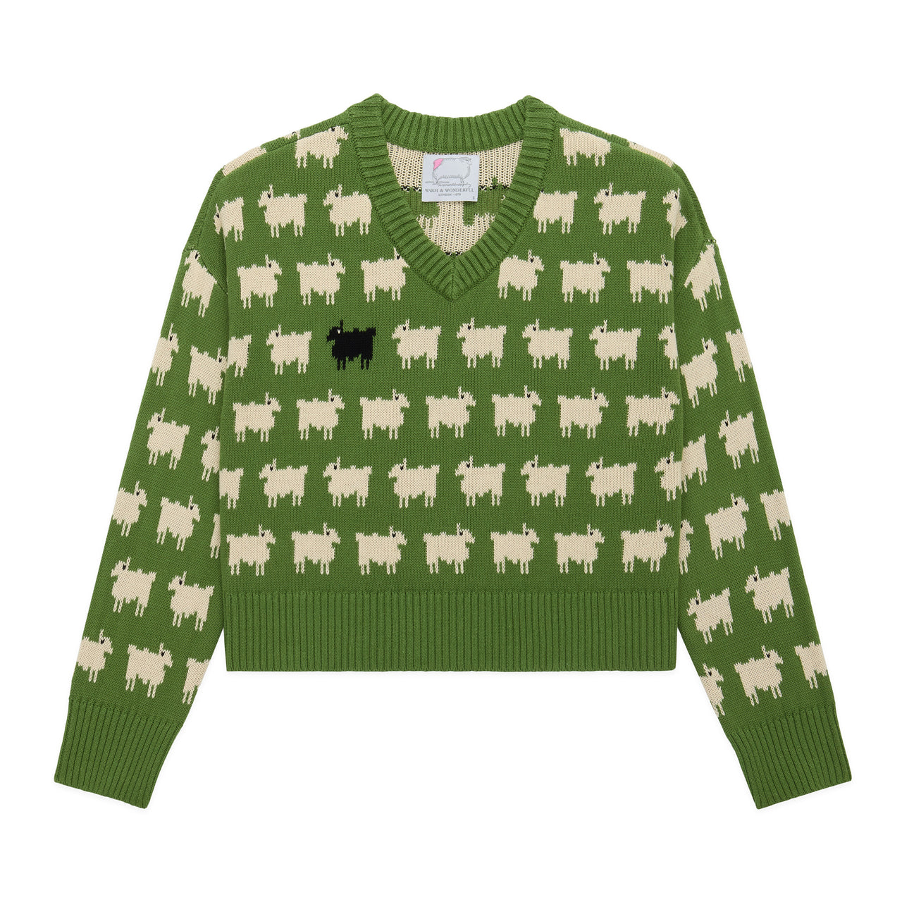 Men's "Diana Edition" Sheep Sweater in Cotton - Rowing Blazers