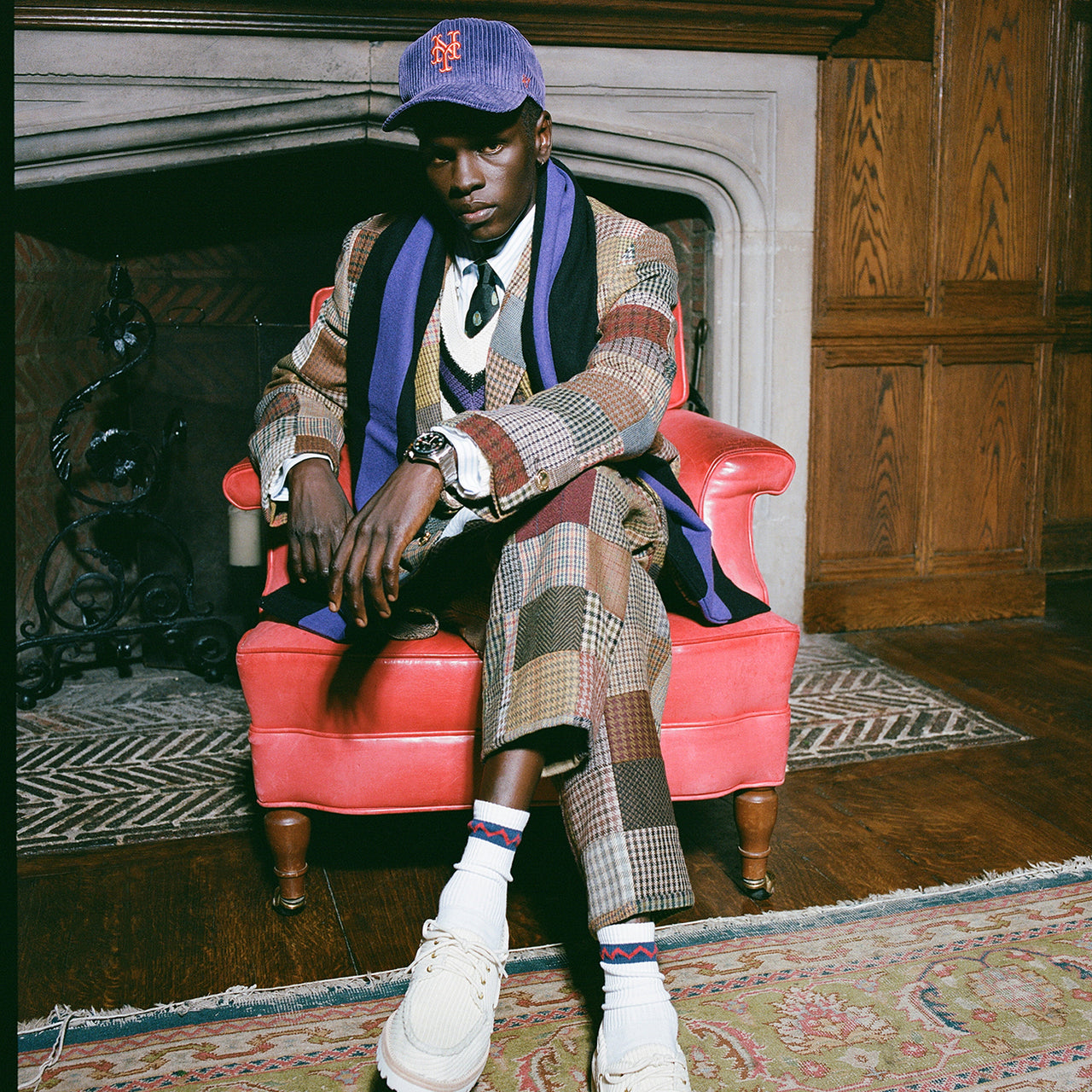 Men's Patchwork Tweed Jacket – Rowing Blazers